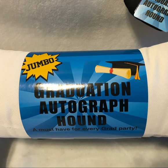 Party Supplies | Jumbo Graduation Autograph Hound Plush Dog | Poshmark